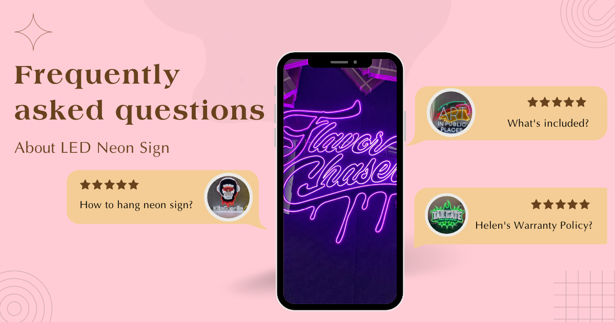 The A to Z of Neon Signs: The Top FAQs Answered