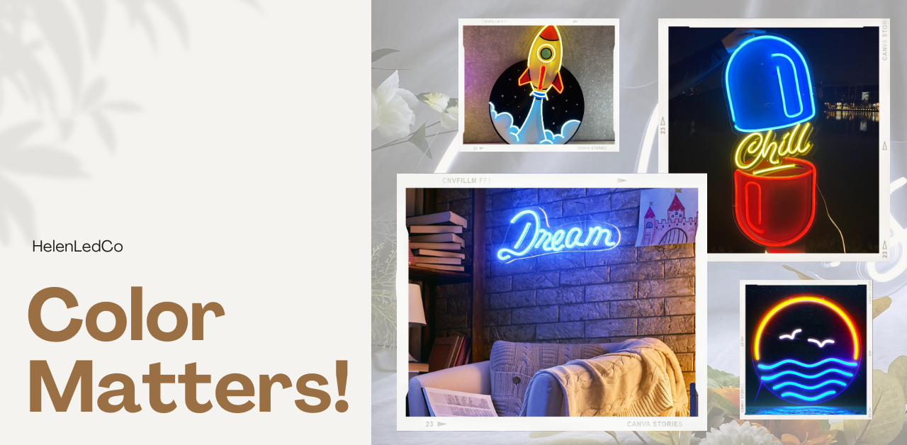 04 Amazing tips to choose color for custom neon signs