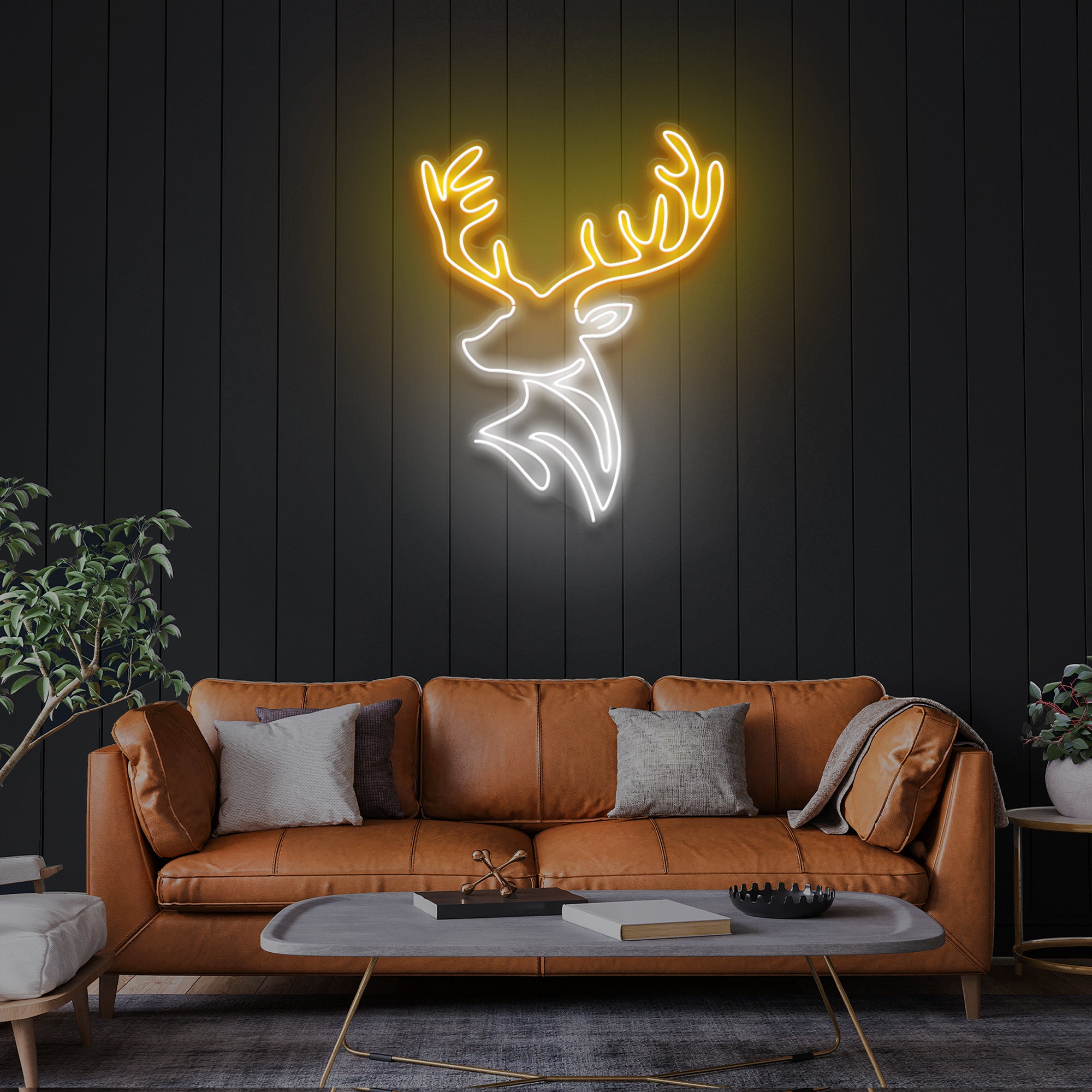Deer LED Neon Sign Light