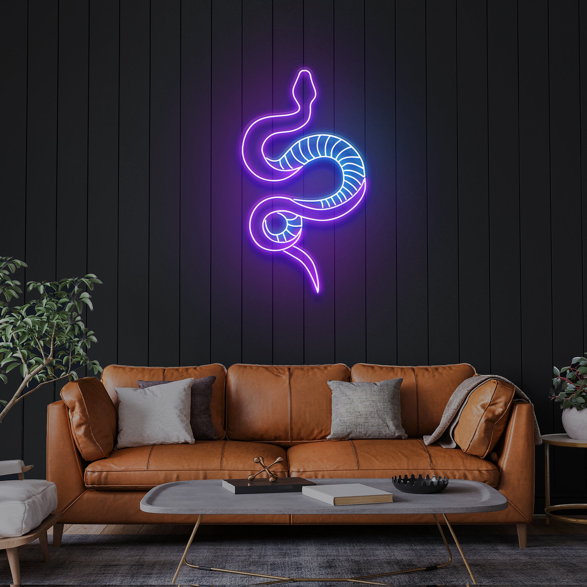 Snake LED Neon Sign Light