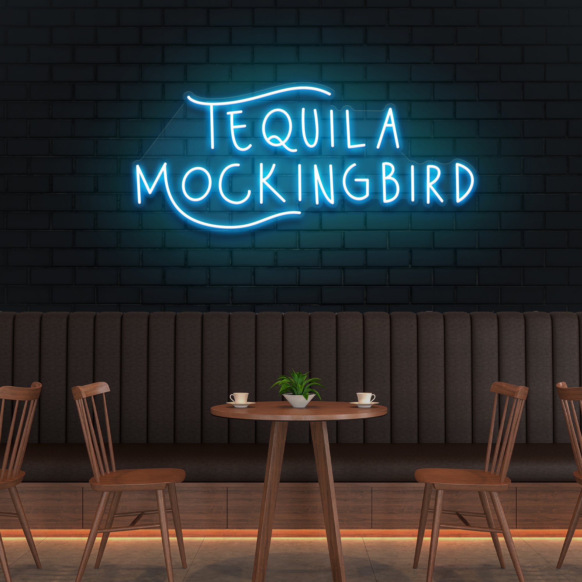 Tequila Mocking Bird Led Neon Sign Light
